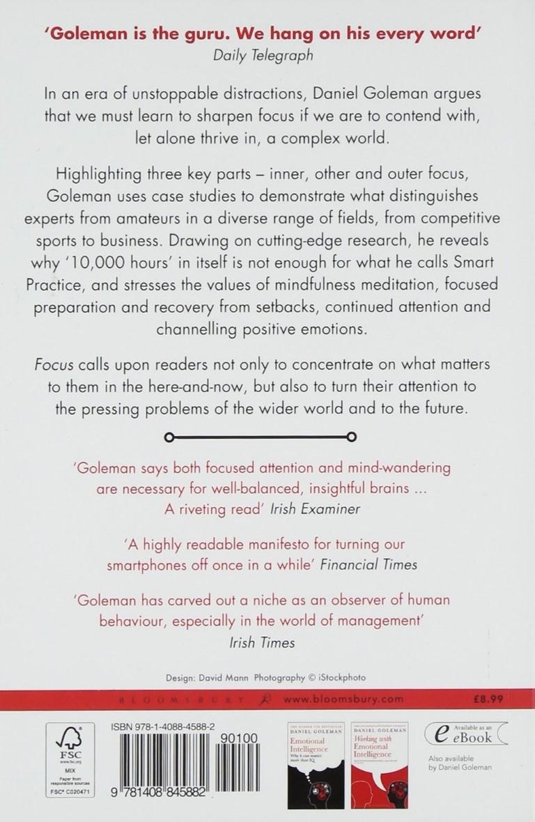 Focus: The Hidden Driver Of Excellence - Daniel Goleman