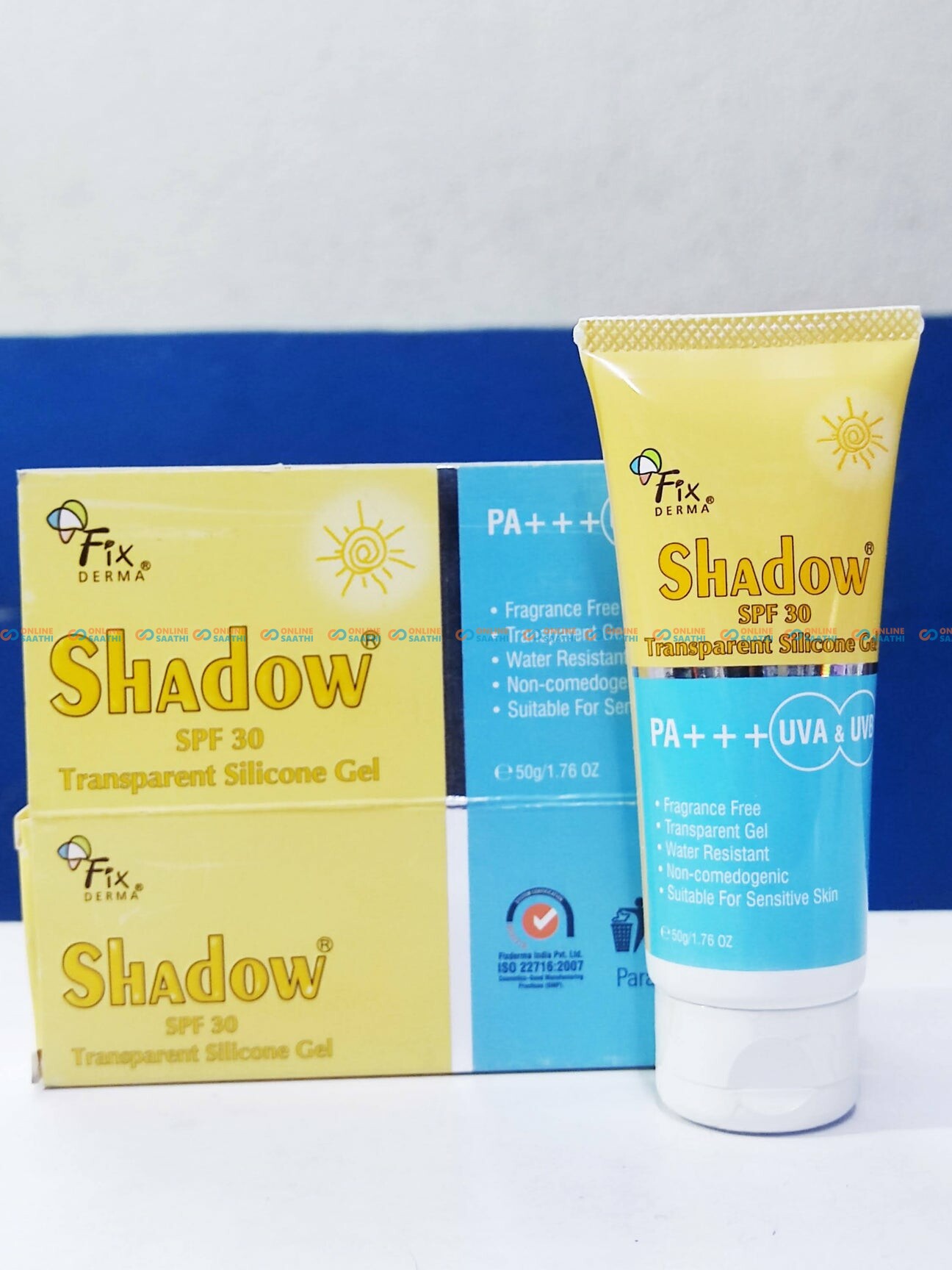 Fix Derma shadow spf 30 silicon gel 50g