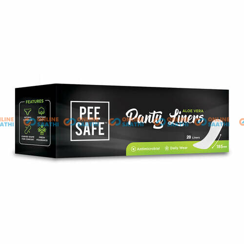 Pee Safe Aloe Vera Panty Liners - Pack of 20